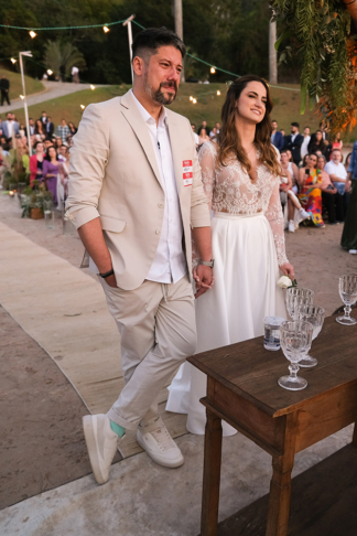 Mari Palma e Phelipe Siani, por Helen Salles | Look da Noiva