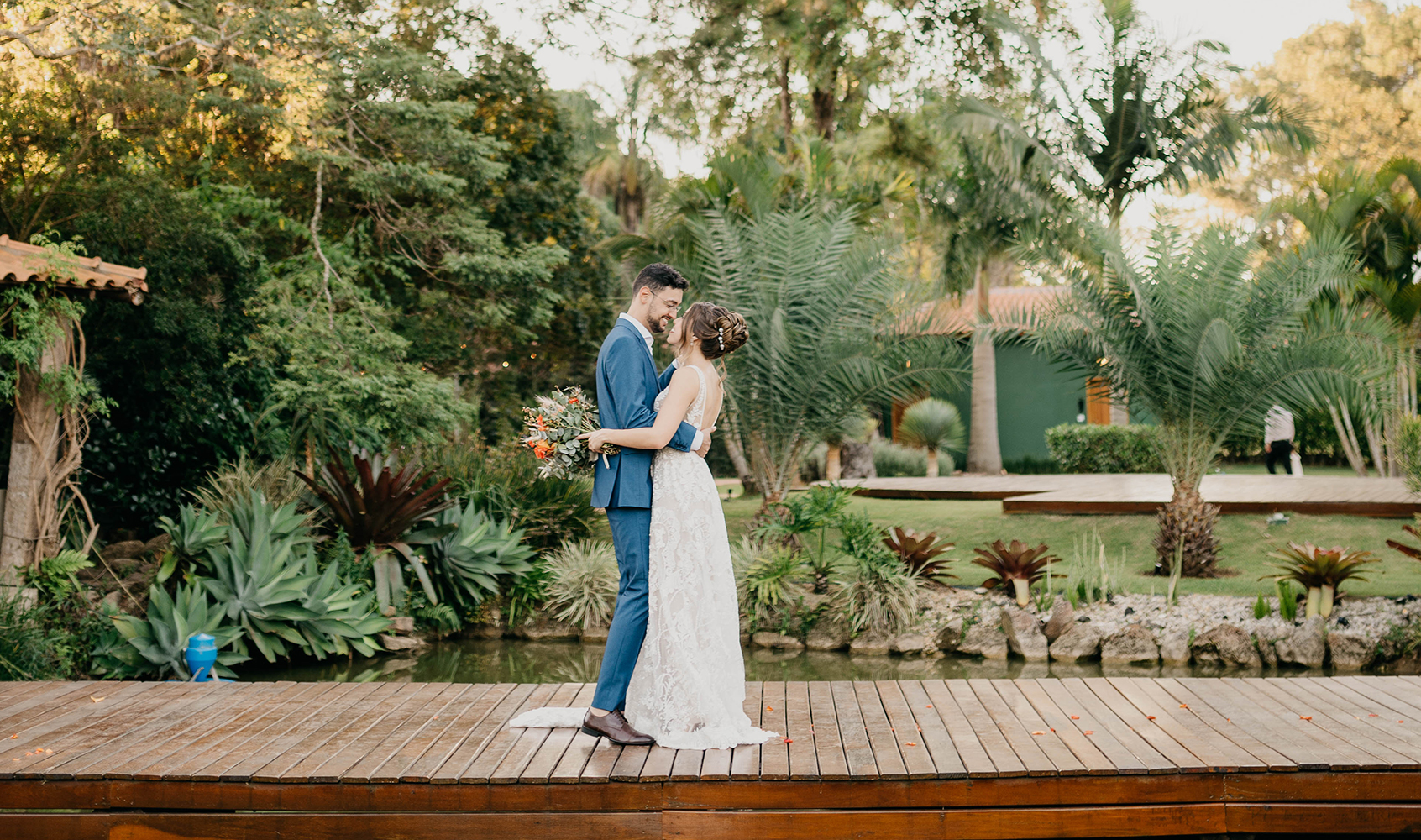 Cerimônia diurna na Fazenda Dona Inês
